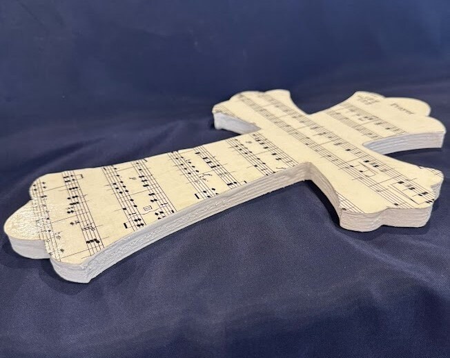 Handcrafted Decoupage Wooden Cross Inspirational Prayer Art Piece - Etsy