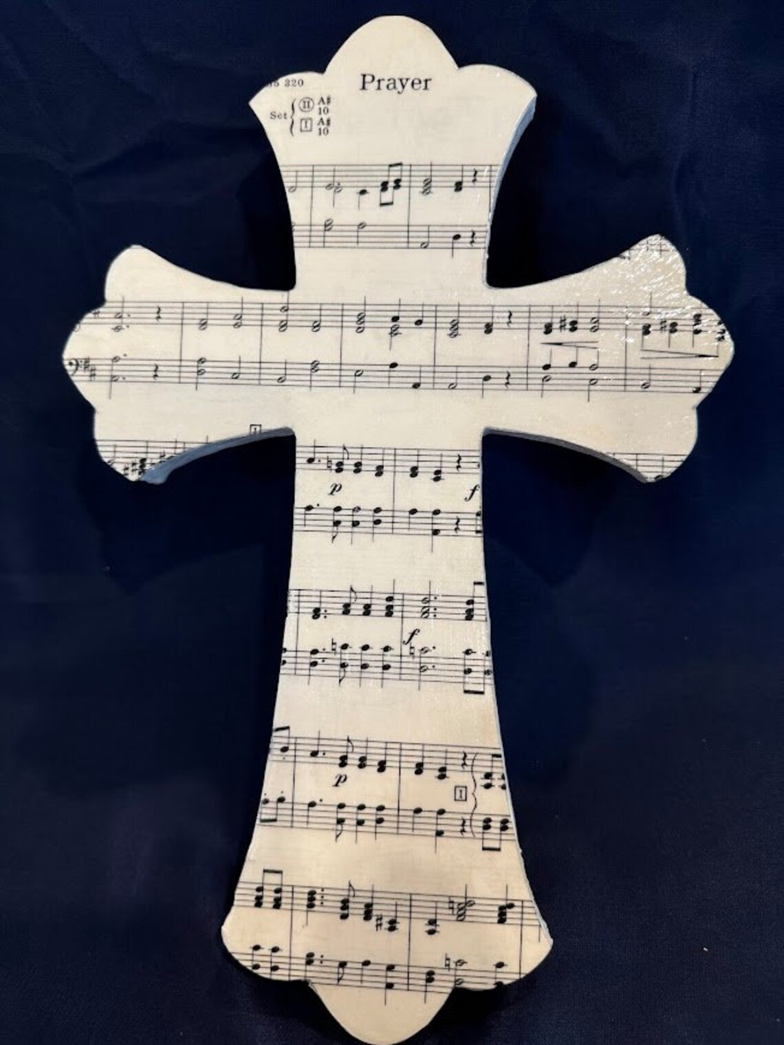 Handcrafted Decoupage Wooden Cross Inspirational Prayer Art Piece - Etsy