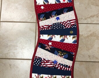 4th of July Table Runner Pattern - Etsy