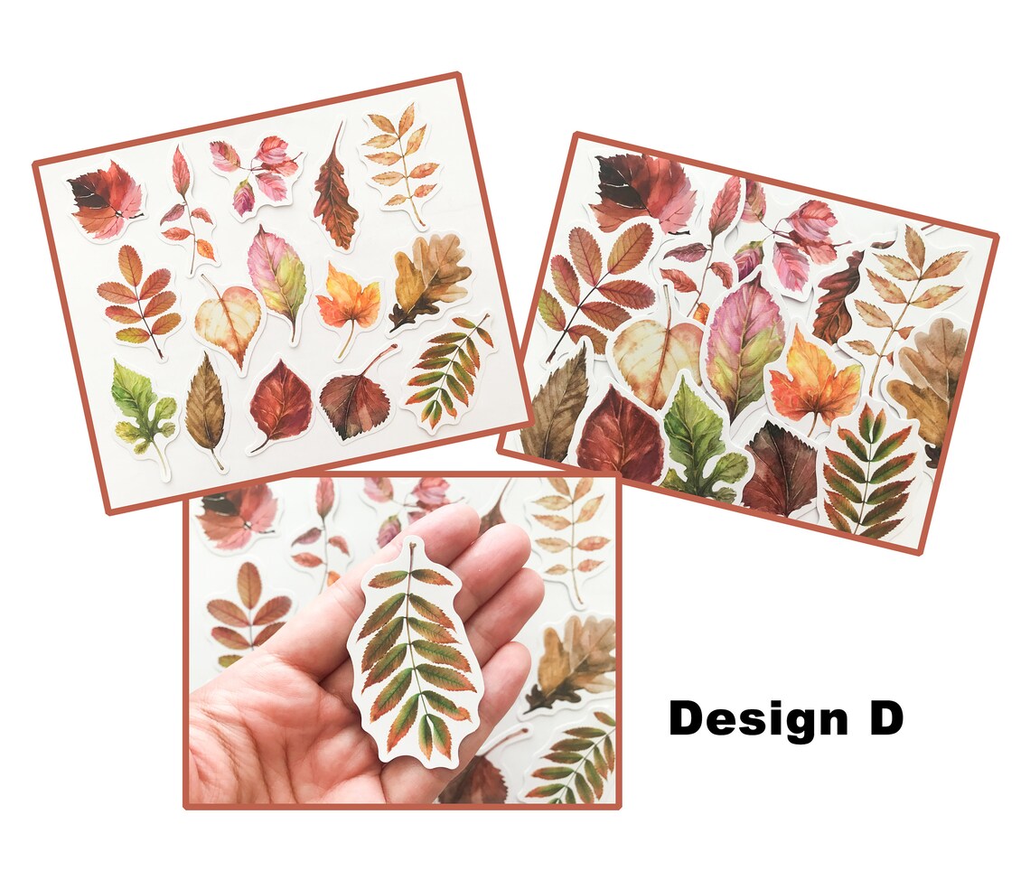 30 Flower Sticker Pack Flower Journal Sticker Flower | Etsy