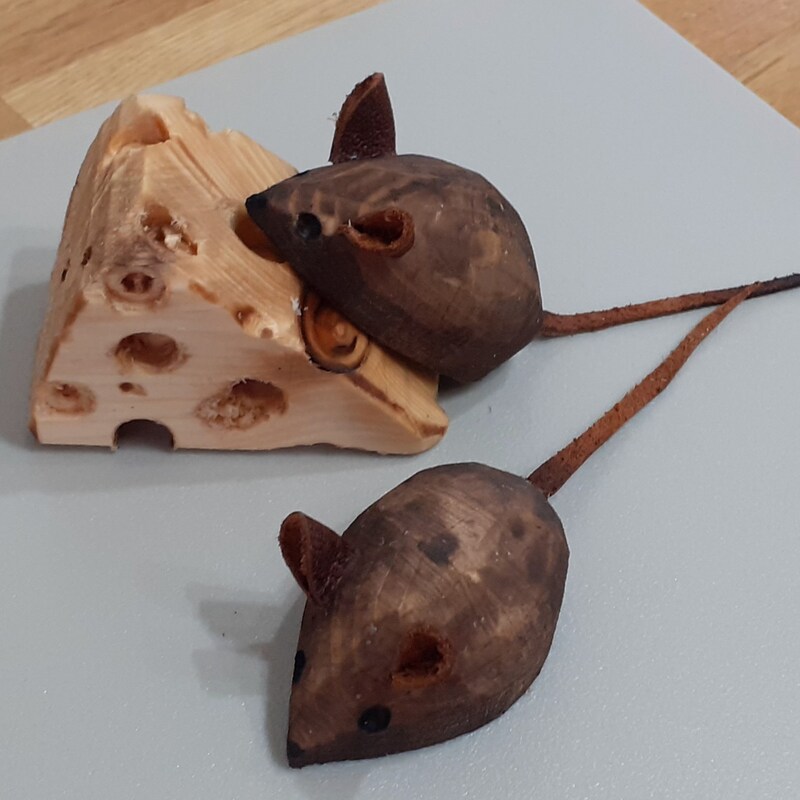 Wooden Mouse - Etsy UK