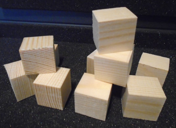 Wooden Blocks Set of 20 | Etsy