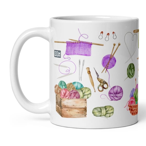 Knitting Mugs - Etsy