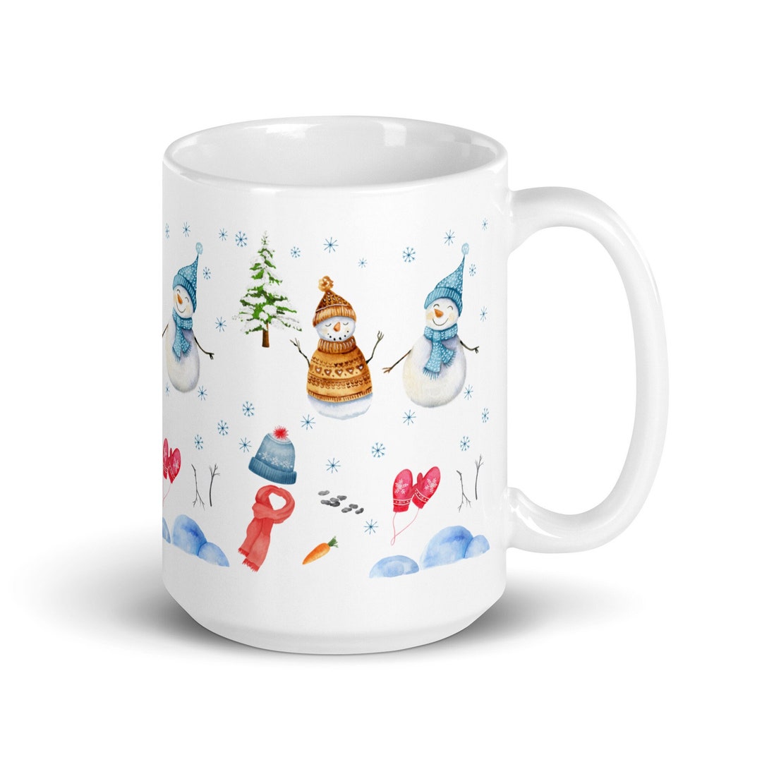 Snowperson Mug Snowman Lover Gift Winter Coffee Mug Snow Activities ...