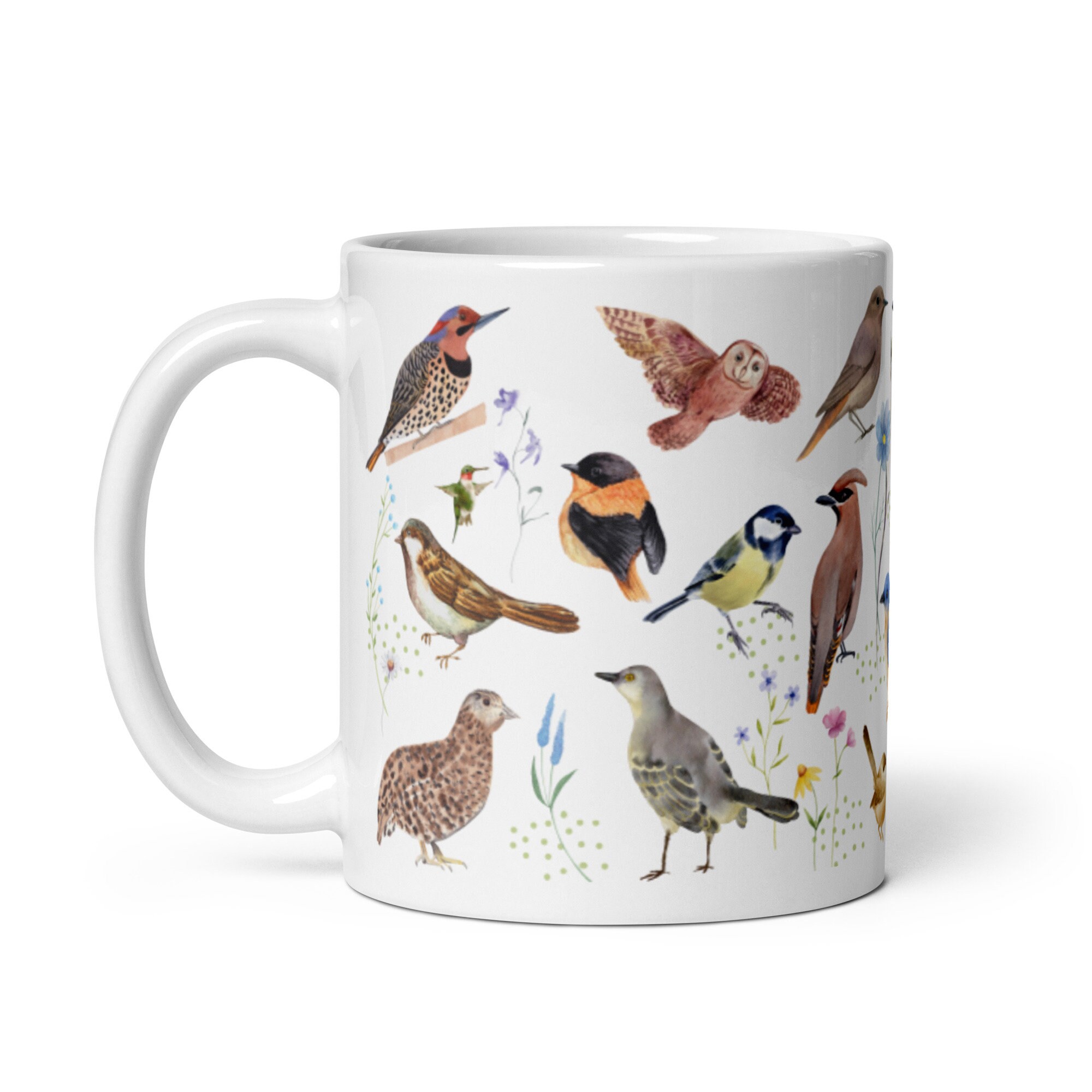 Birds Mug Bird Lover Gift Bird Watcher Bird Mug Birder Gift - Etsy