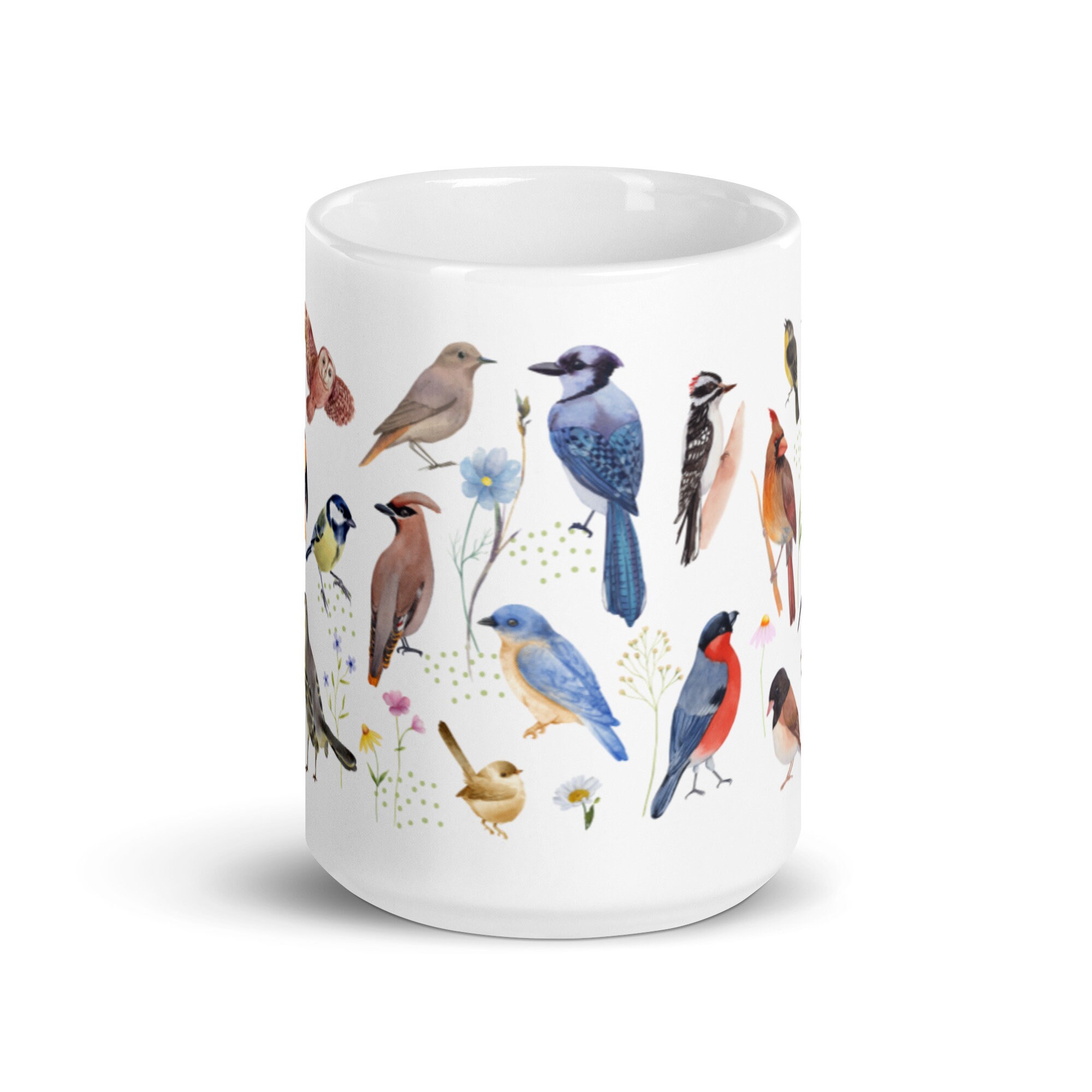 Birds Mug Bird Lover Gift Bird Watcher Bird Mug Birder Gift - Etsy
