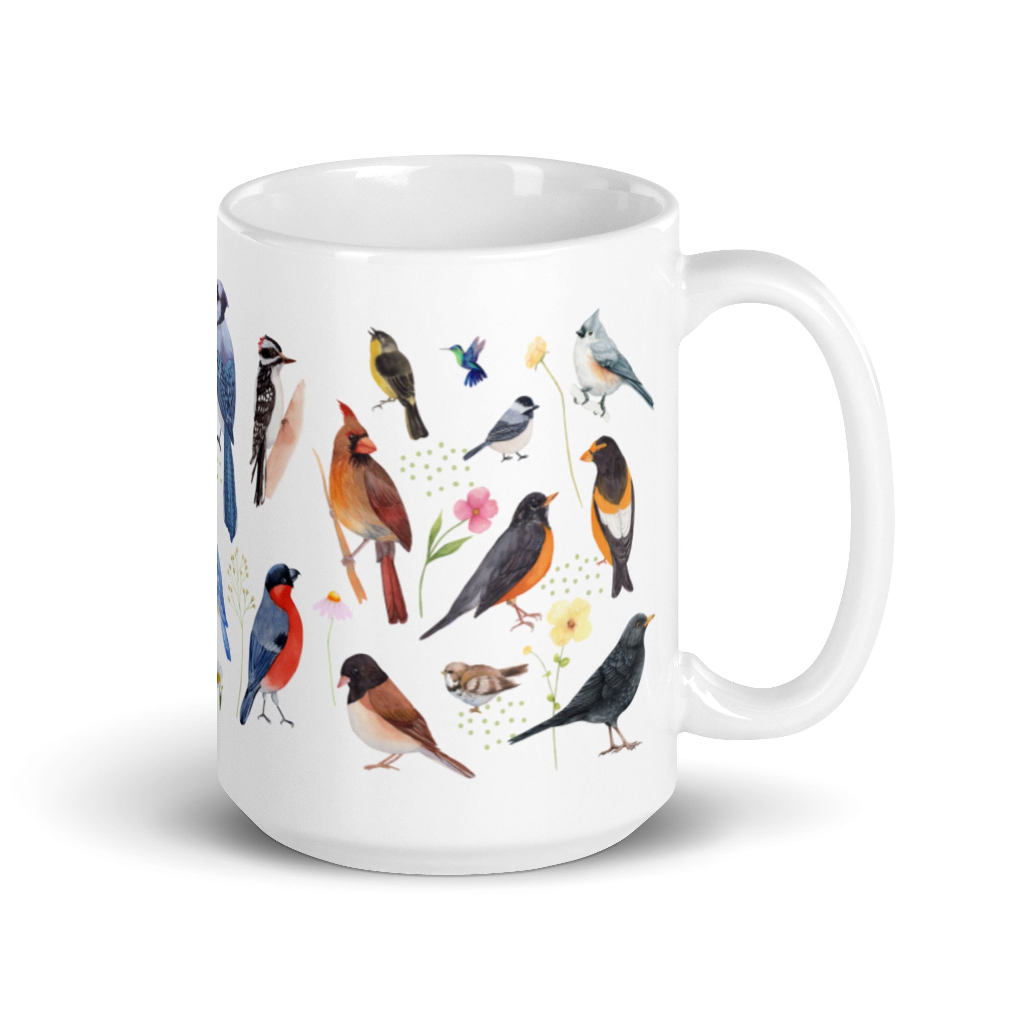 Birds Mug Bird Lover Gift Bird Watcher Bird Mug Birder Gift - Etsy