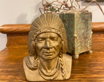 Indian Head Cast Iron - Etsy
