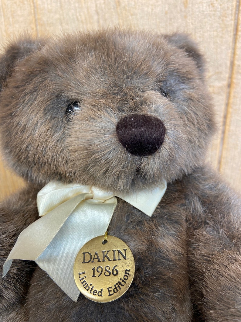 Vintage Dakin Teddy Bear Jointed Bear Baron Bear - Etsy
