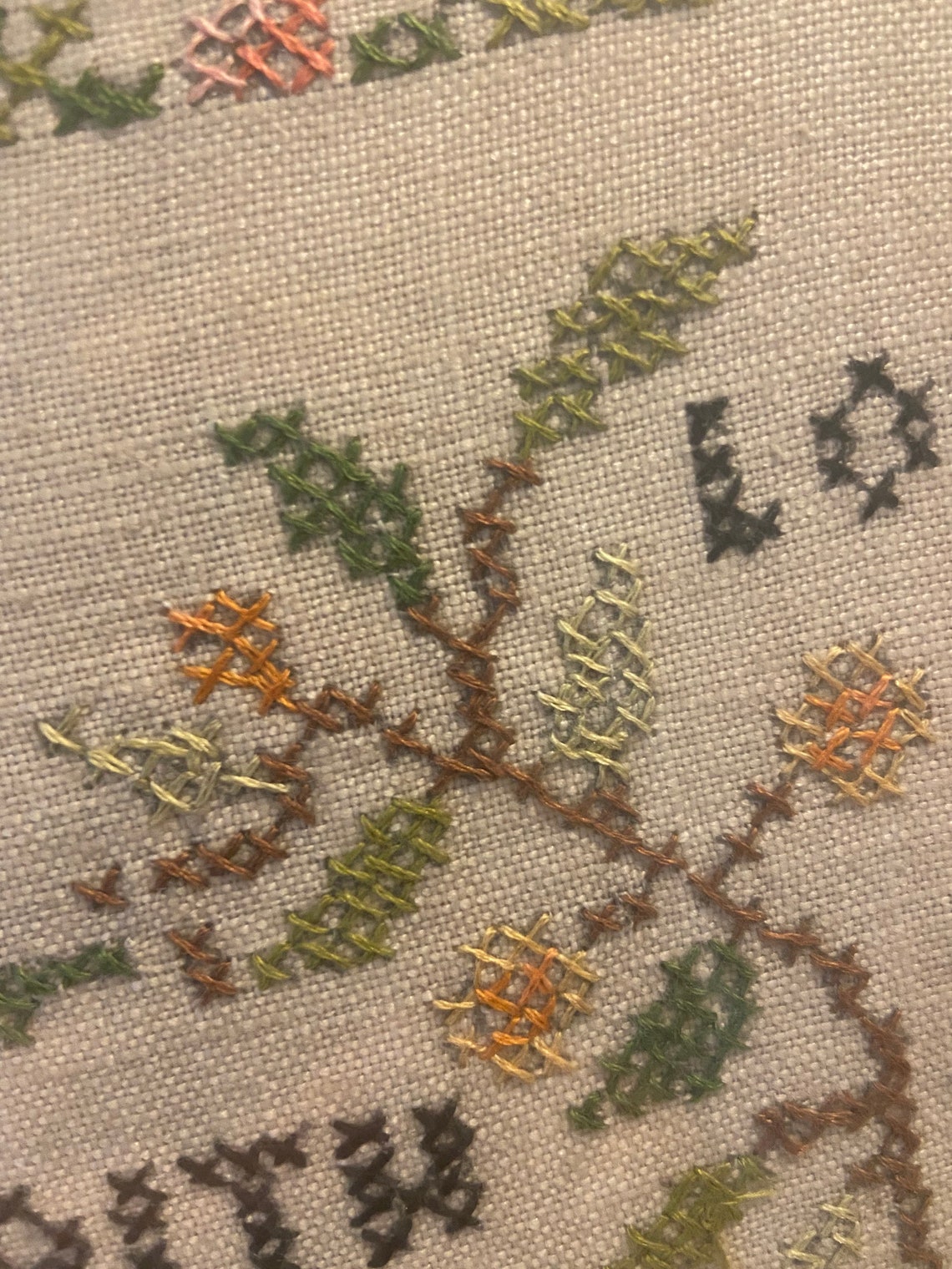 Vintage Needlework Vintage Embroidery Housewarming Gift - Etsy