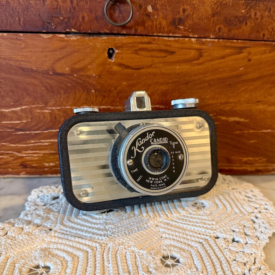 1930s Kandor Candid Camera Type II, Vintage Spy Camera Style, 50mm Lens ...
