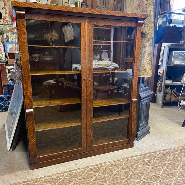Antique Bookcase - Etsy