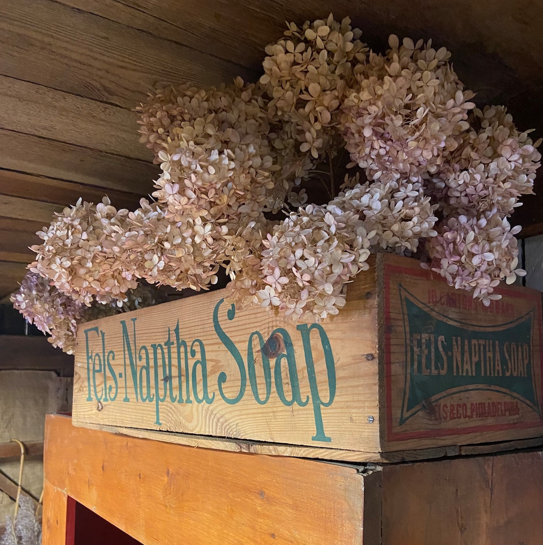 Wooden Soap Box, Fels Naptha Soap, Wooden Box, Advertising - Etsy