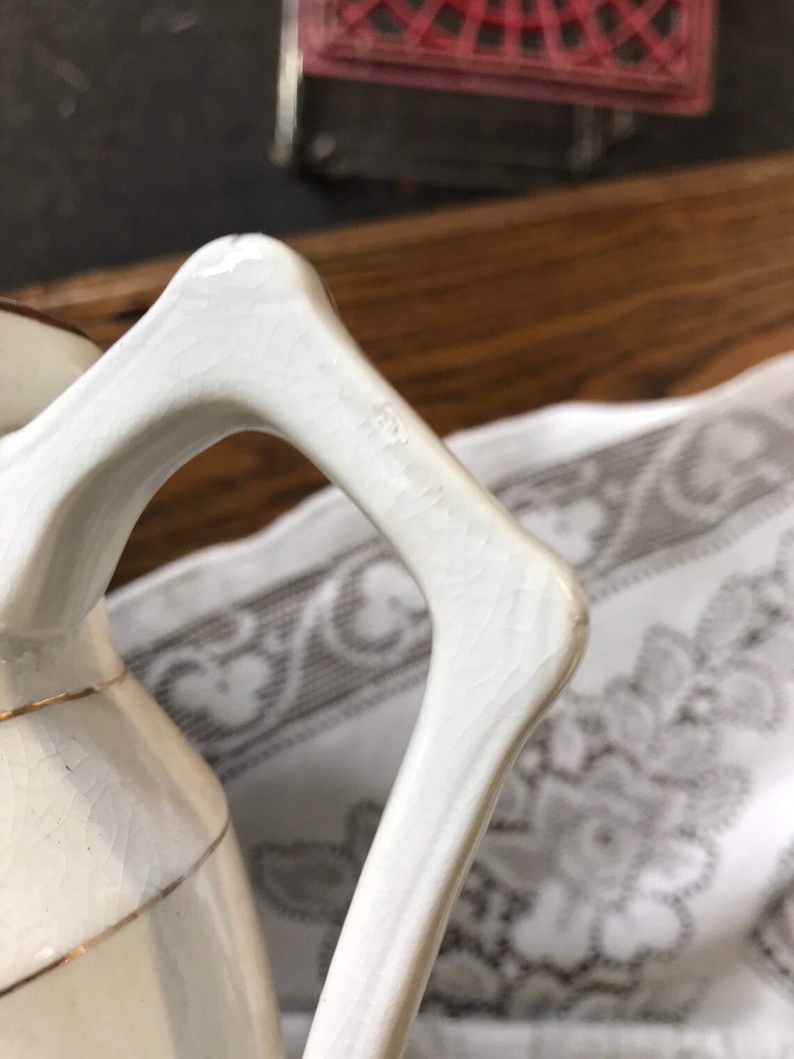 Ironstone Pitcher Moss Rose Ironstone Covered Jar Antique | Etsy