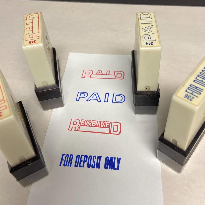 Buy Paid Stamp Online In India - Etsy India