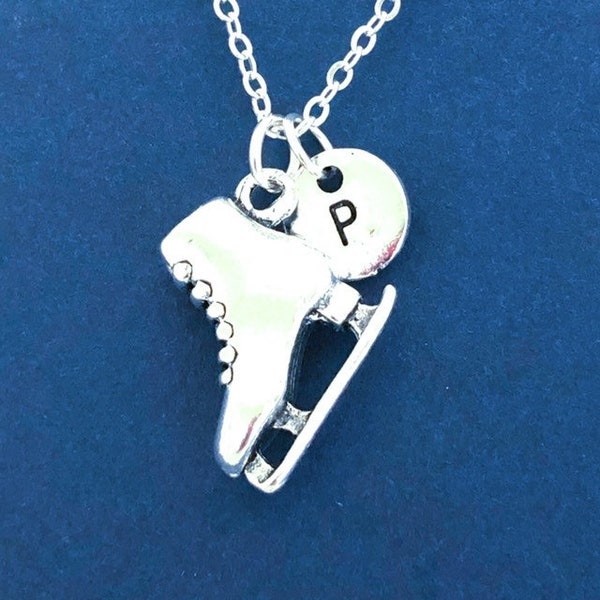 Ice Skating Necklace - Etsy