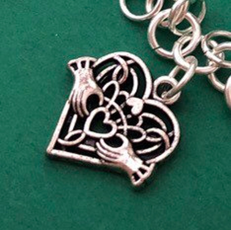 Irish Charm Bracelet Celtic Charm Bracelet Irish Jewelry - Etsy