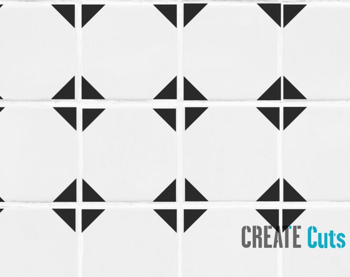 Arriate STENCIL / Tile Template / Wall, Floor Repeat Pattern / Reusable ...