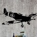 Spitfire STENCIL for Home Wall Interior Decor / Vintage Plane / Boys ...