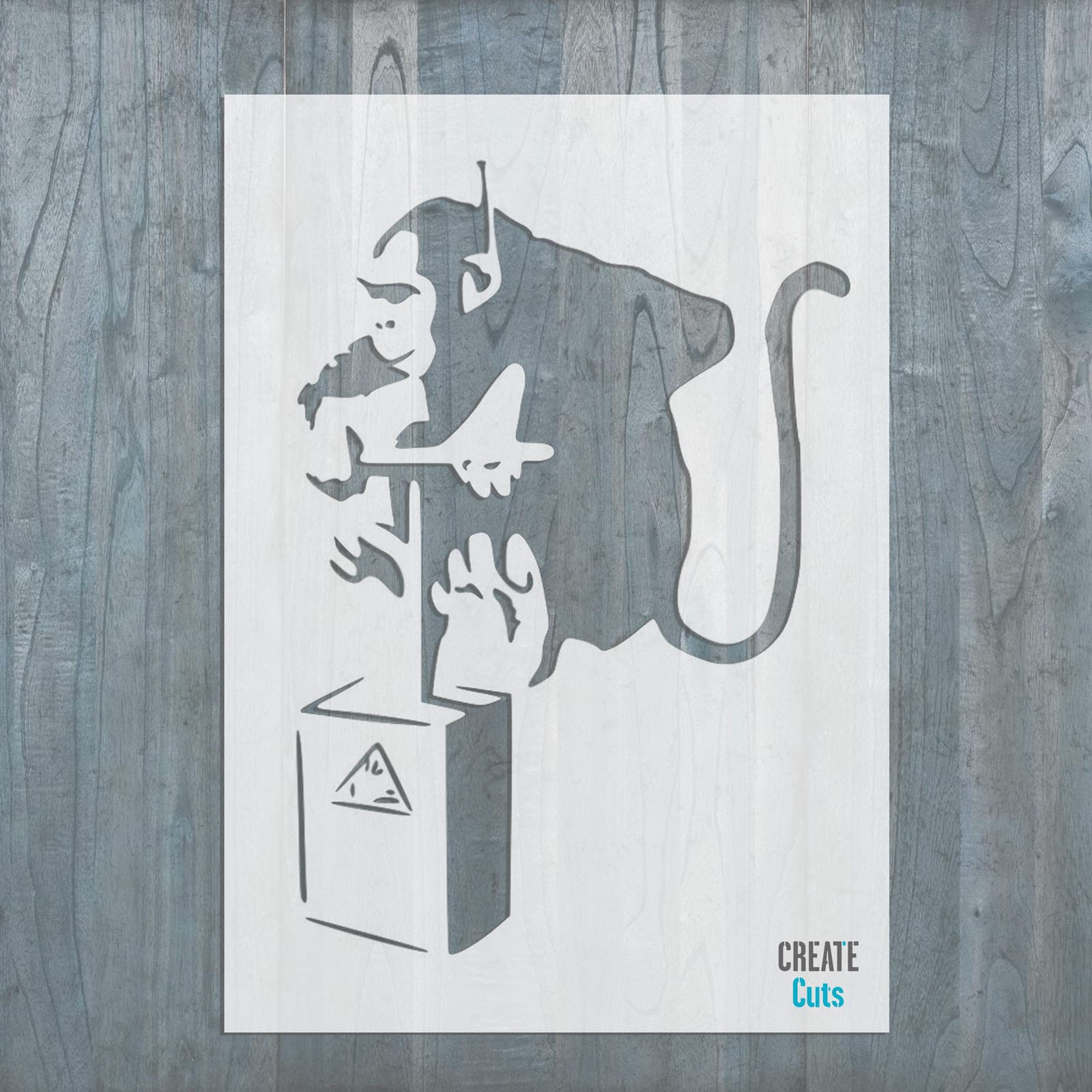 Banksy Stencils Monkey
