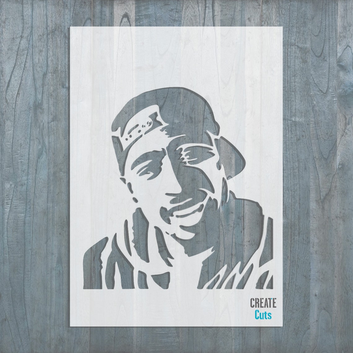 Tupac Stencil Art: Capturing the Legacy of a Rap Icon
