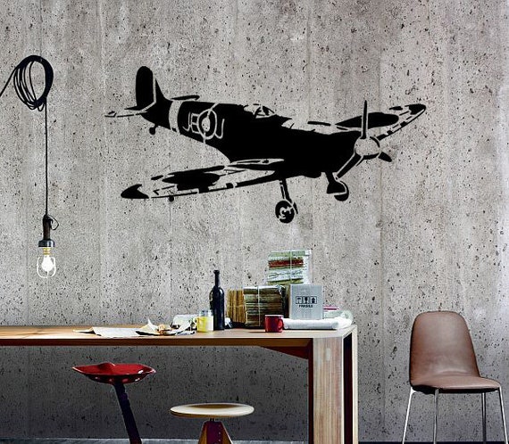 Spitfire Logo Stencil