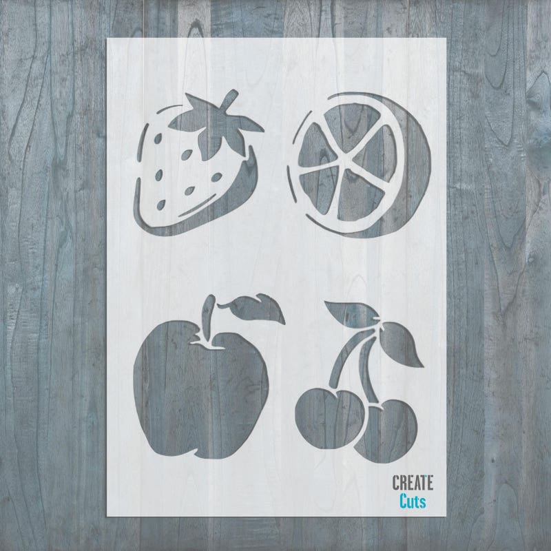 Fruit Stencil - Etsy