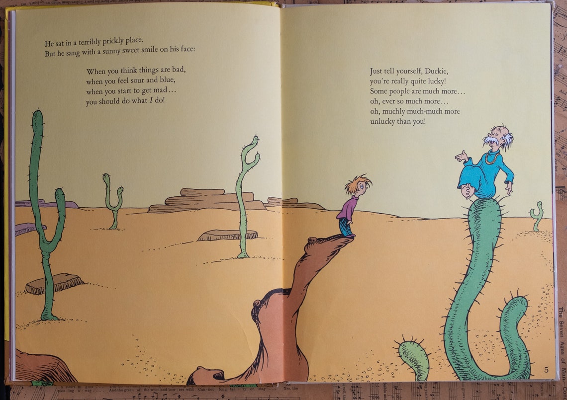 Did I Ever Tell You How Lucky You Areby Dr. Seuss | Etsy