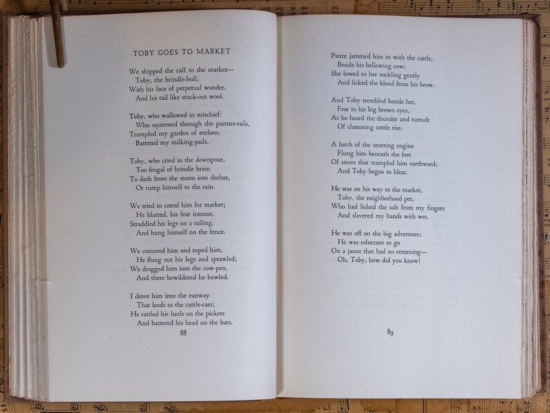 The Collected Poems of Lew Sarett. First Printing - Etsy