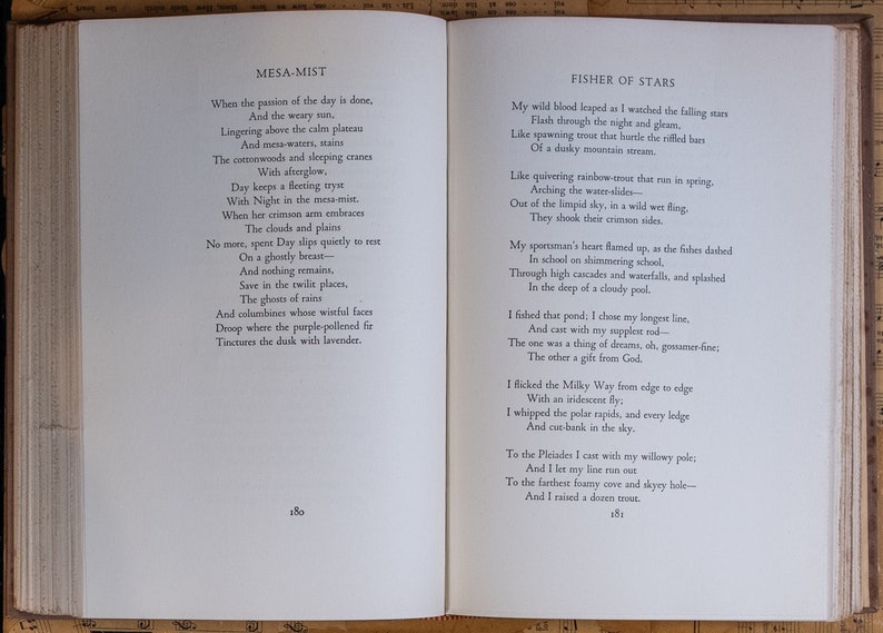 The Collected Poems of Lew Sarett. First Printing - Etsy