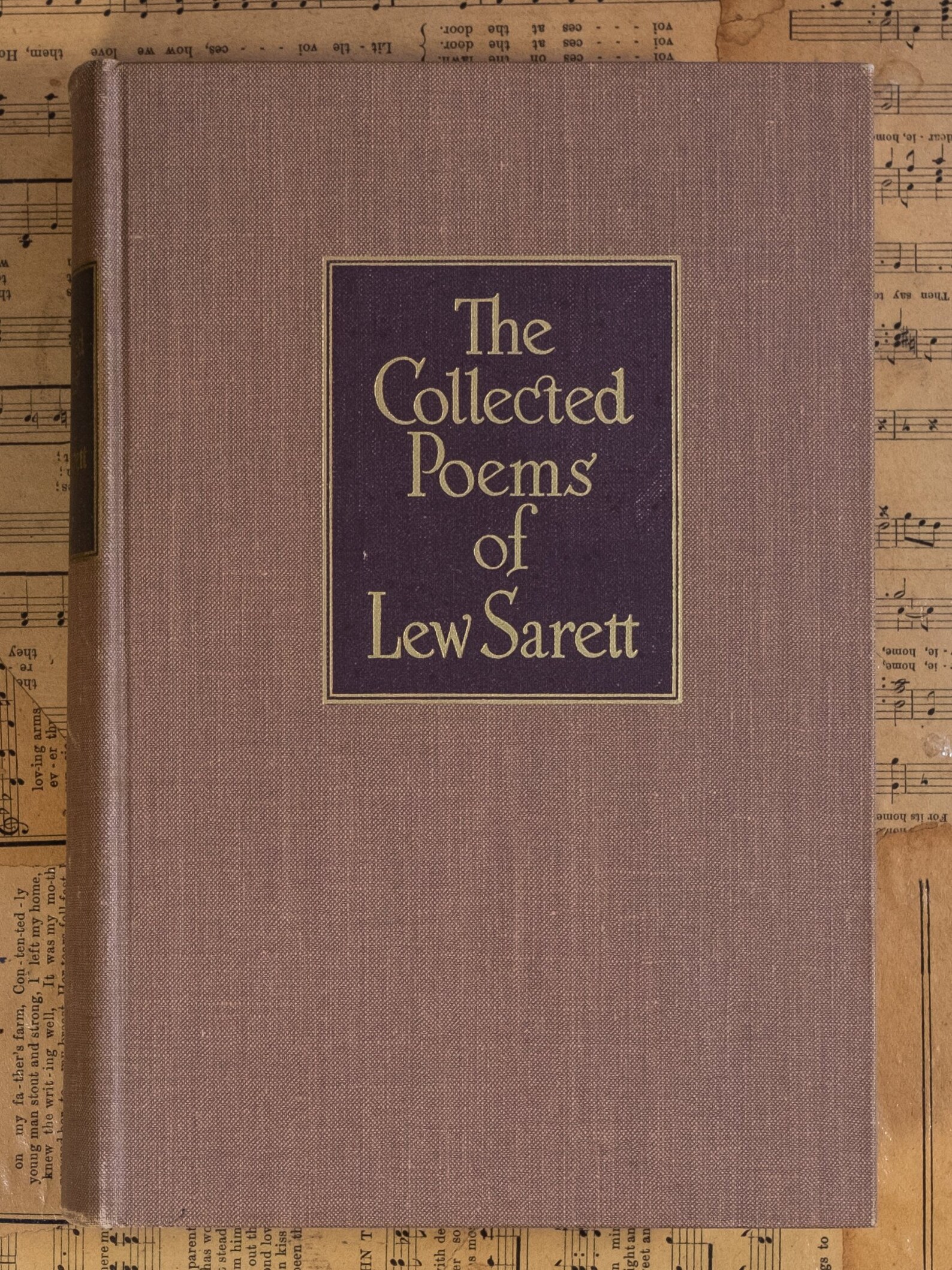 The Collected Poems of Lew Sarett. First Printing - Etsy