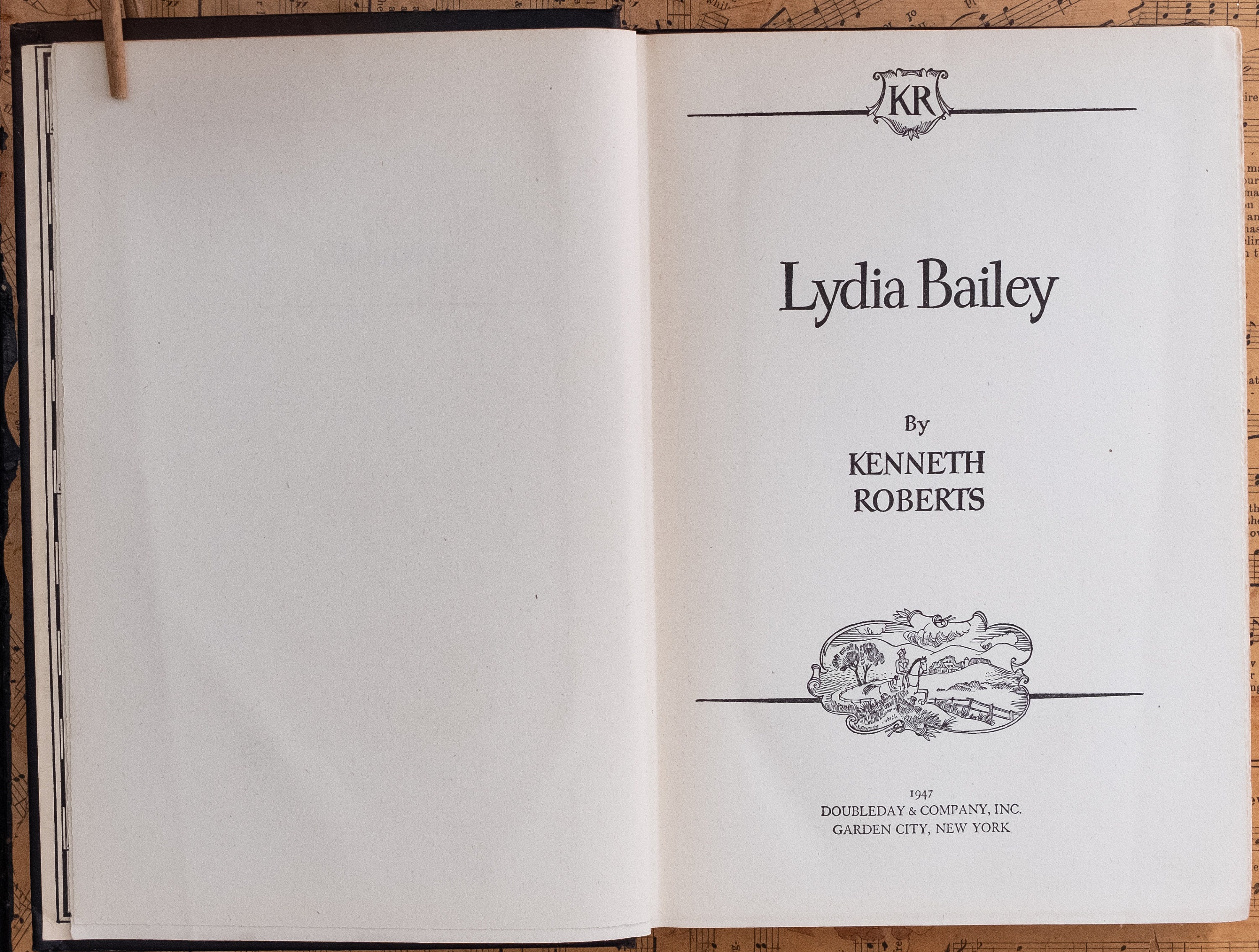 Lydia Bailey by Kenneth Roberts ©1947 First Edition - Etsy