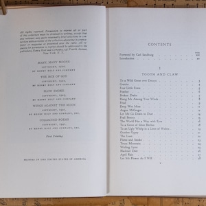 The Collected Poems of Lew Sarett. First Printing - Etsy