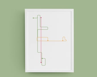 Memphis Trolley Map - Etsy