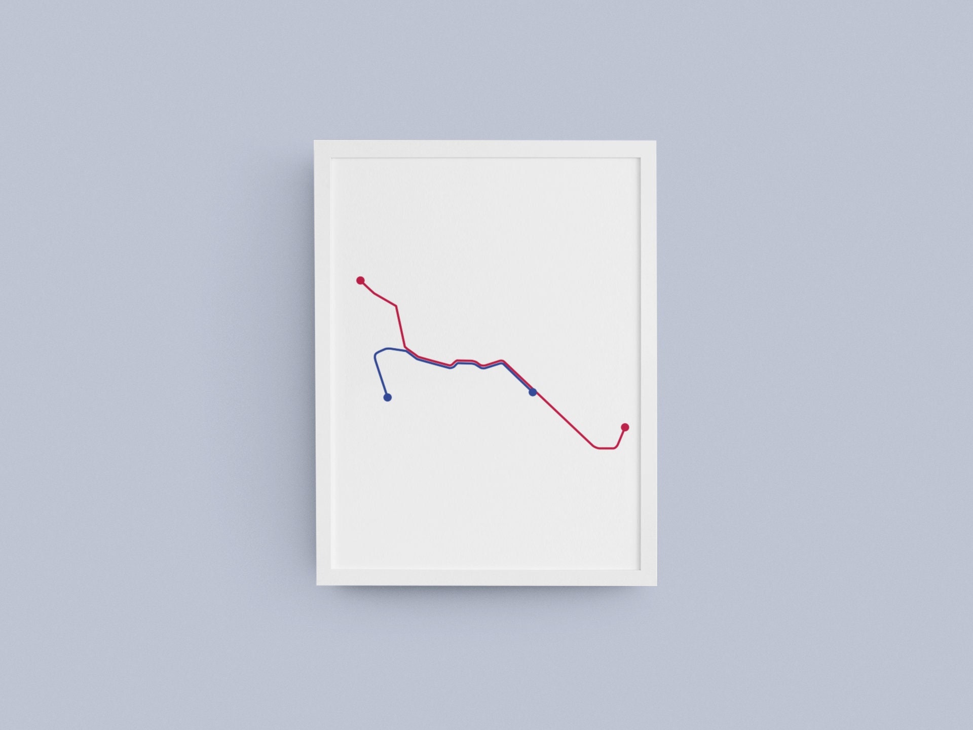 St. Louis Light Rail Map Thiscitymaps - Etsy