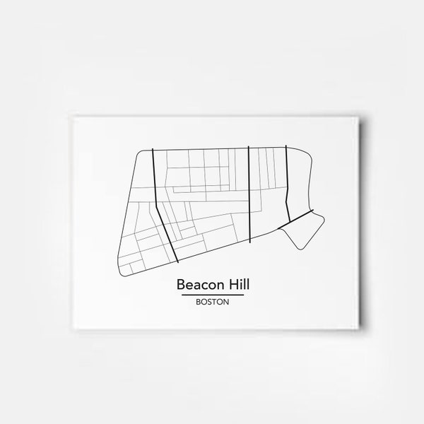 Boston Neighborhood - Etsy