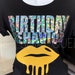 Birthday Shirt, Birthday Behavior Shirt, Holographic Birthday Shirt ...