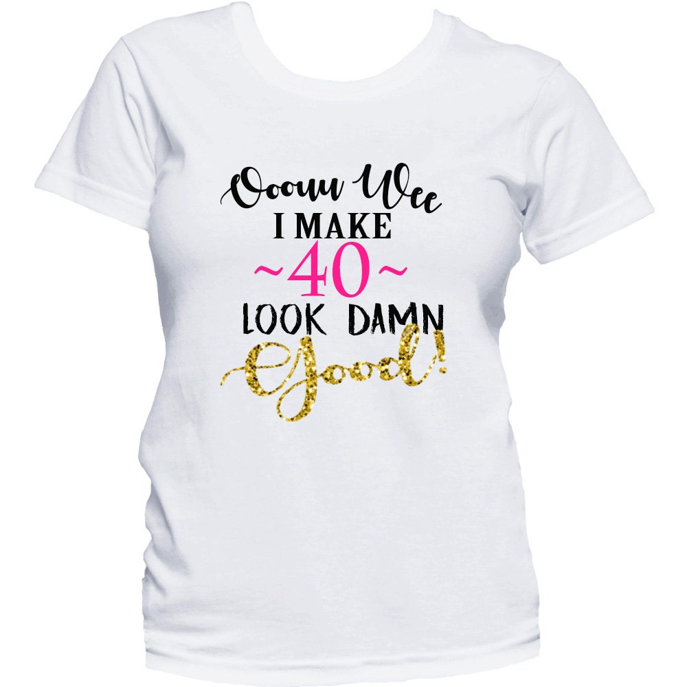 40th Birthday, 40th Birthday Shirt, 40th Birthday for Her, 40th ...