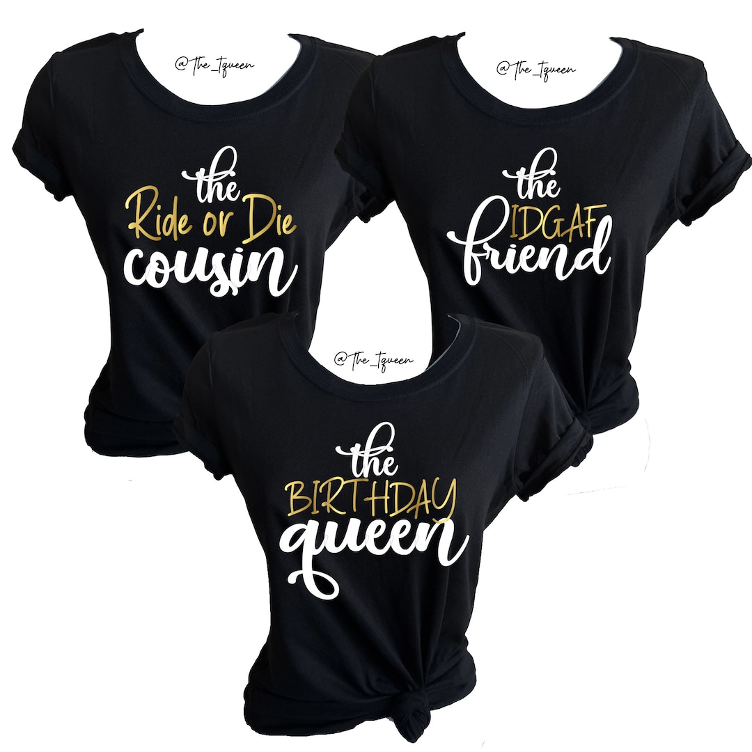 Birthday Group Shirts, Birthday Party Shirts, the Friend Birthday ...