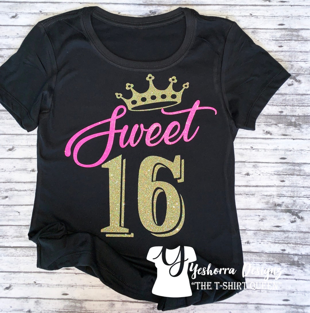 Sweet 16 Birthday Shirts