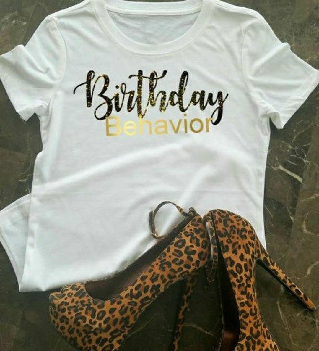 Birthday Behavior Shirt, Birthday Shirt for Women, Birthday Girl Shirt ...
