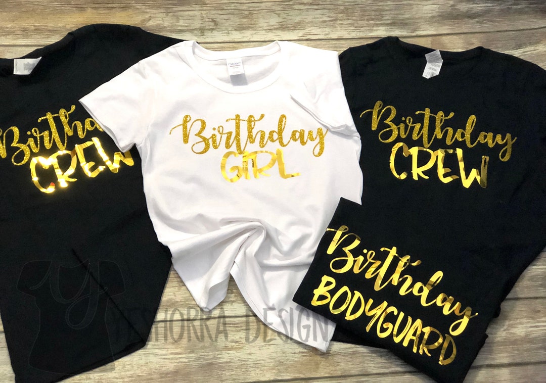 Birthday Crew Shirts, Birthday Party Shirts, Birthday Group Shirts ...