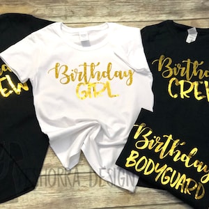 Birthday Crew Shirts, Birthday Party Shirts, Birthday Group Shirts ...