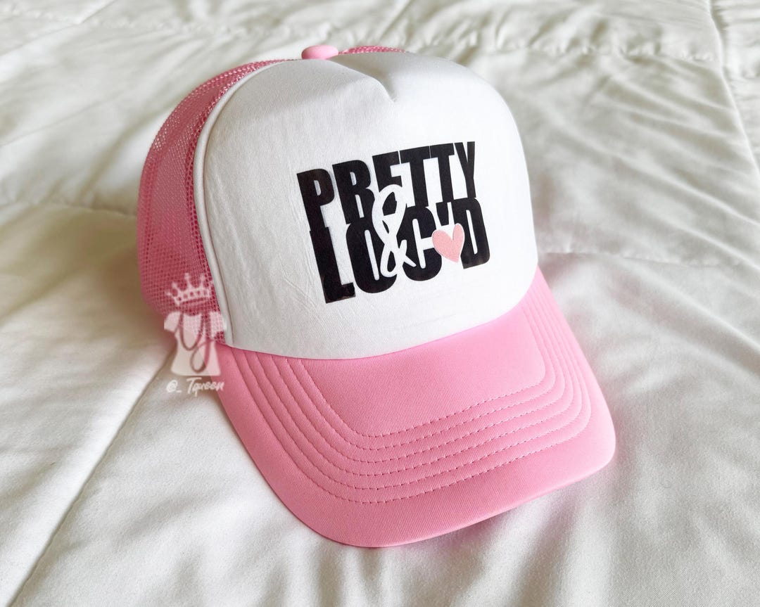 Pretty & Loc'd Trucker Hat, Locs Trucker Hat - Etsy