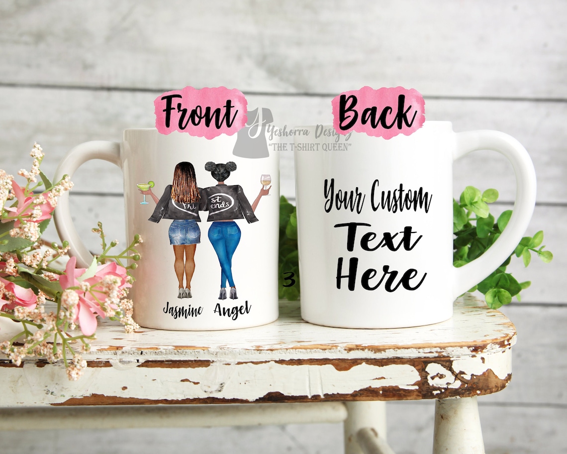 Bestie Gifts Custom Best Friend Mug Bestie Mug Custom Best - Etsy