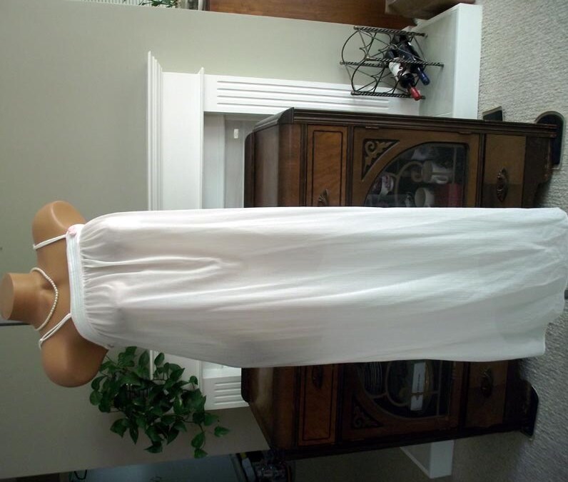 Retro 70's Peignoir Set by Slumber Suzy Soft Ivory With - Etsy