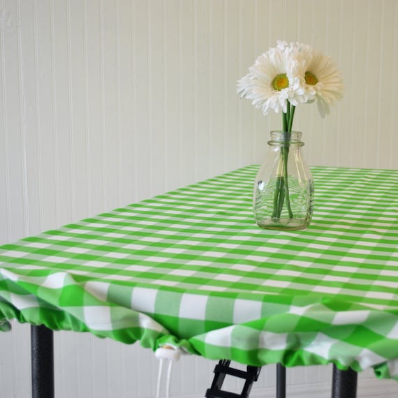 Lime Green Tablesnugg the Original Drawstring Tablecloth to | Etsy