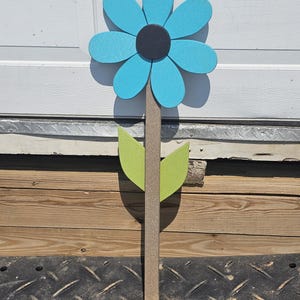 Reclaimed Outdoor Large Poly Flowers, Many Colors to Choose From for ...