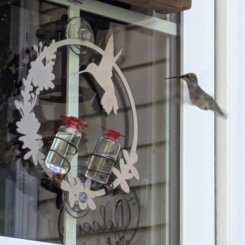 Hummingbird Feeder Copper - Etsy