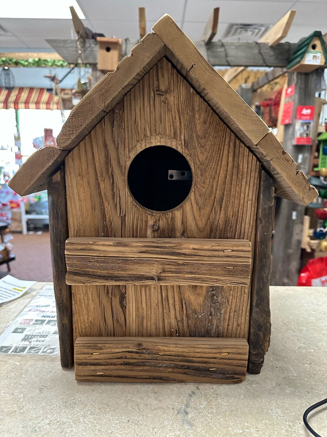 This Large Screech Owl House is a Unique Bird Lover Gift, Perfect as ...